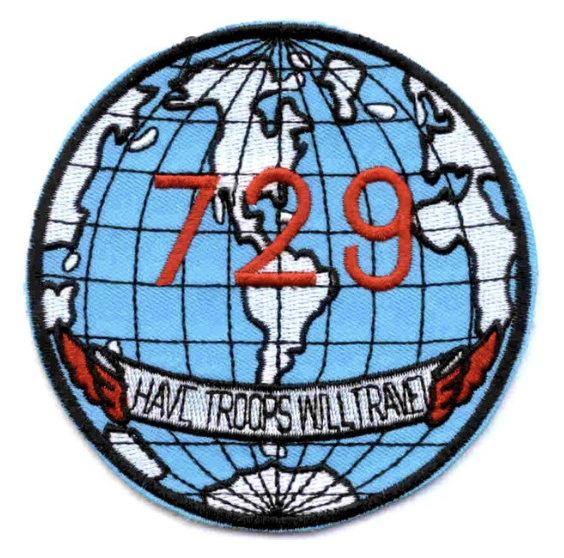 4" AIR FORCE 729TH TRANSPORT SQUADRON EMBROIDERED PATCH | eBay