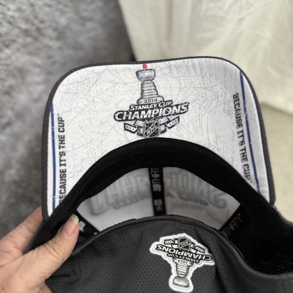 New Era 2014 Stanley Cup Champions Hat NHL Fitted One Size Fits Most ...