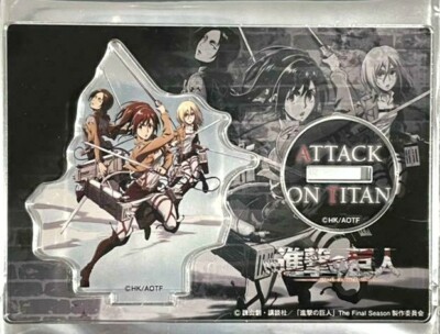 Attack On Titan Mini Acrylic Stand Figure Sasha Historia Ymir AOT ...
