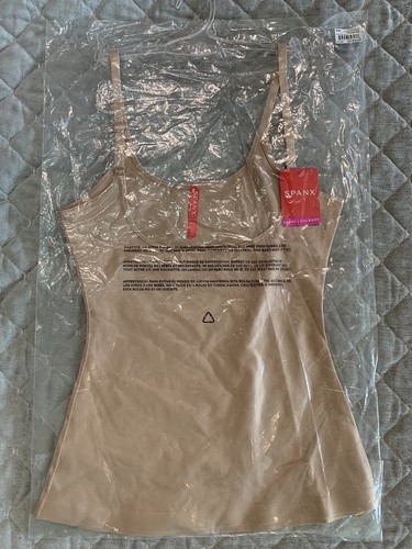 Spanx Open Bust Cami Beige Size M Shapewear Holiday Summer Party | eBay ...