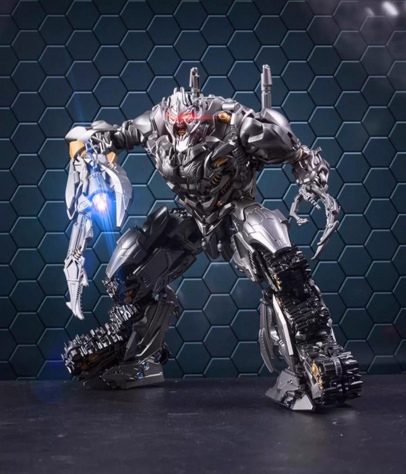 IN US_BMB Oversized LS06 Megatron Tank Mega Commander Figure ...