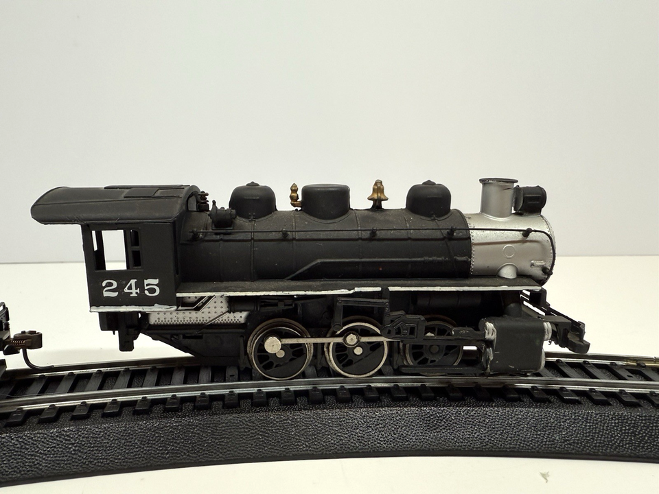 Bachmann HO Steam Locomotive #245-0-6-0/Tender, Runs bumpy, needs ...