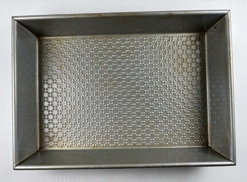 Metal Baking Pan 9x13" Heavy Duty Folded Ends Vintage Chicago? | eBay