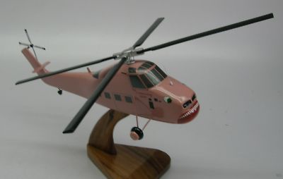 S-58T Sikorsky Screaming Mimi Helicopter Wood Model Free Shipping ...