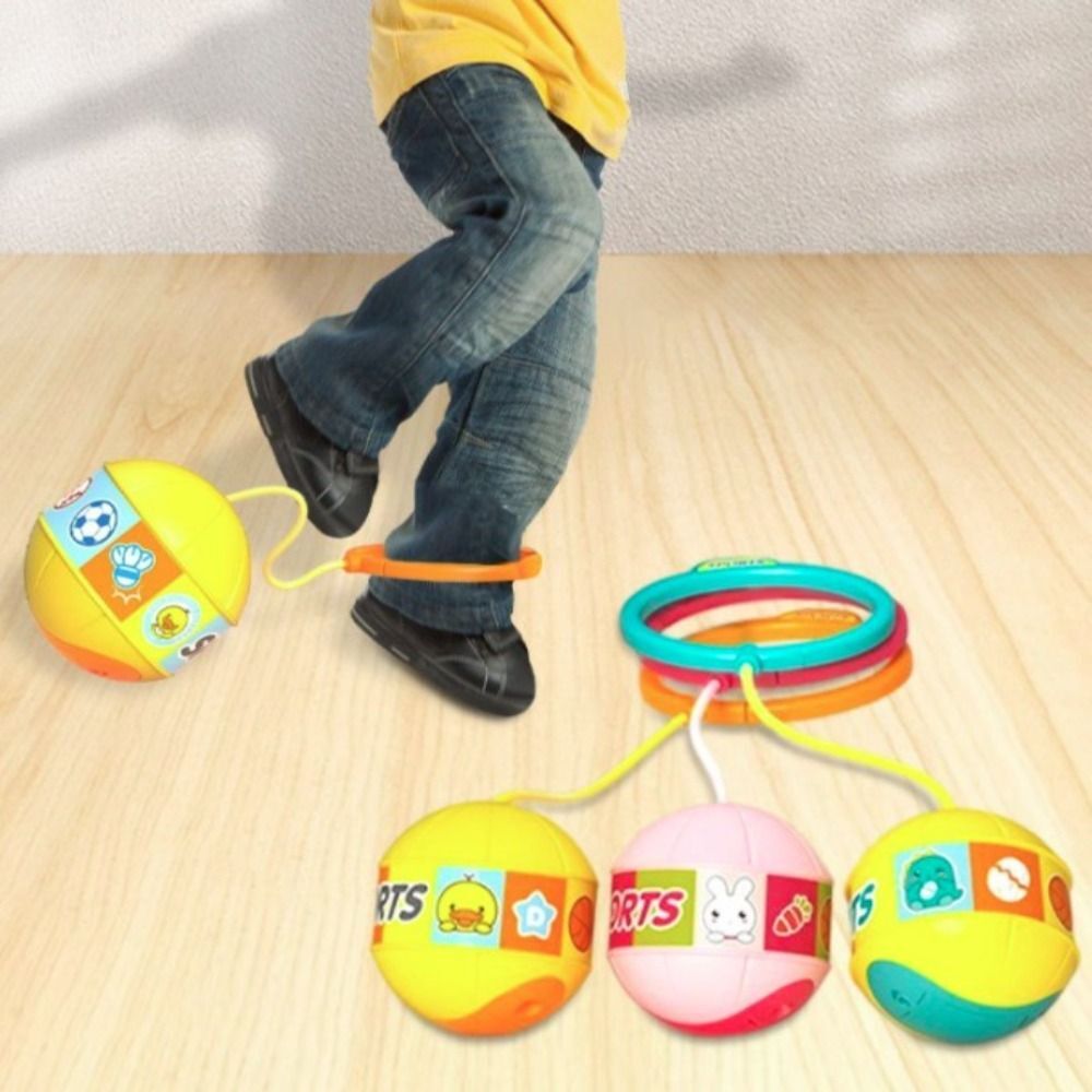 1pc Children Jumping Foot Force Ball Outdoor Sports Toy Jumping Circle ...