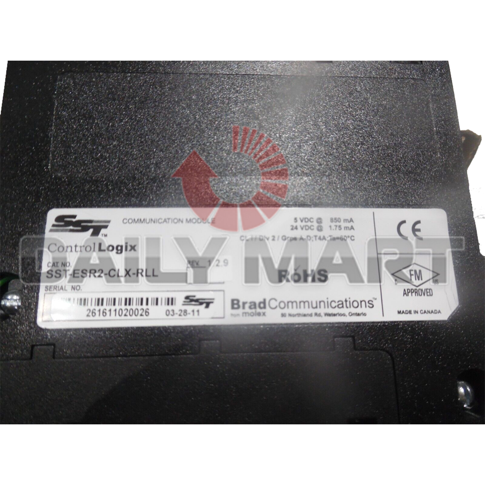 New In Box SST SST-ESR2-CLX-RLL Backplane Communication Module | eBay