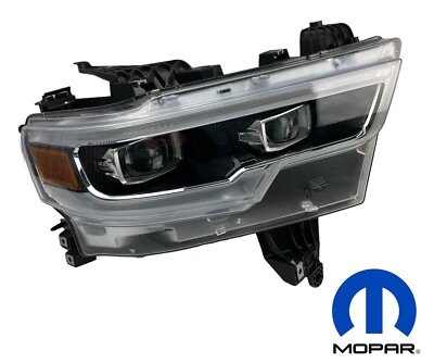 OEM MOPAR LEFT LED HEADLIGHT DUAL PROJECTOR RAM 1500 2019 2022 ...