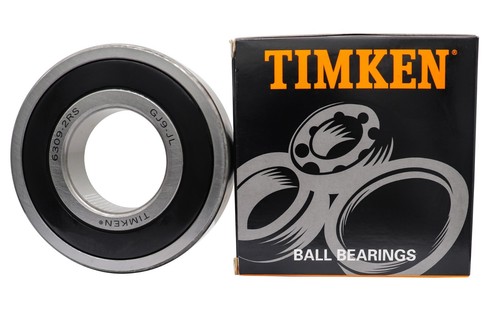 USA Brand TIMKEN 6309-2RS Ball Bearing Supreme Rubber Sealed ...
