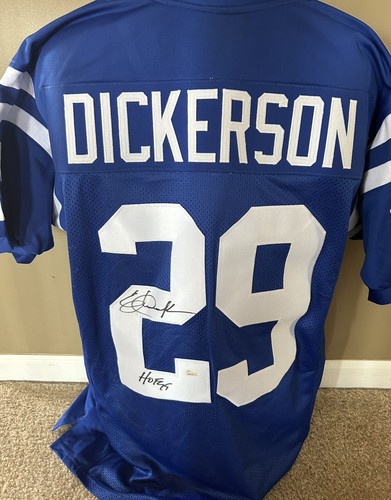 Eric Dickerson Autographed Signed Jersey Indianapolis Colts XL JSA | eBay