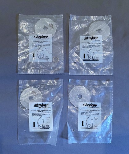 Lot of 4 Stryker 840-20 2" Circular Plaster Cast Saw Blades- FACTORY ...