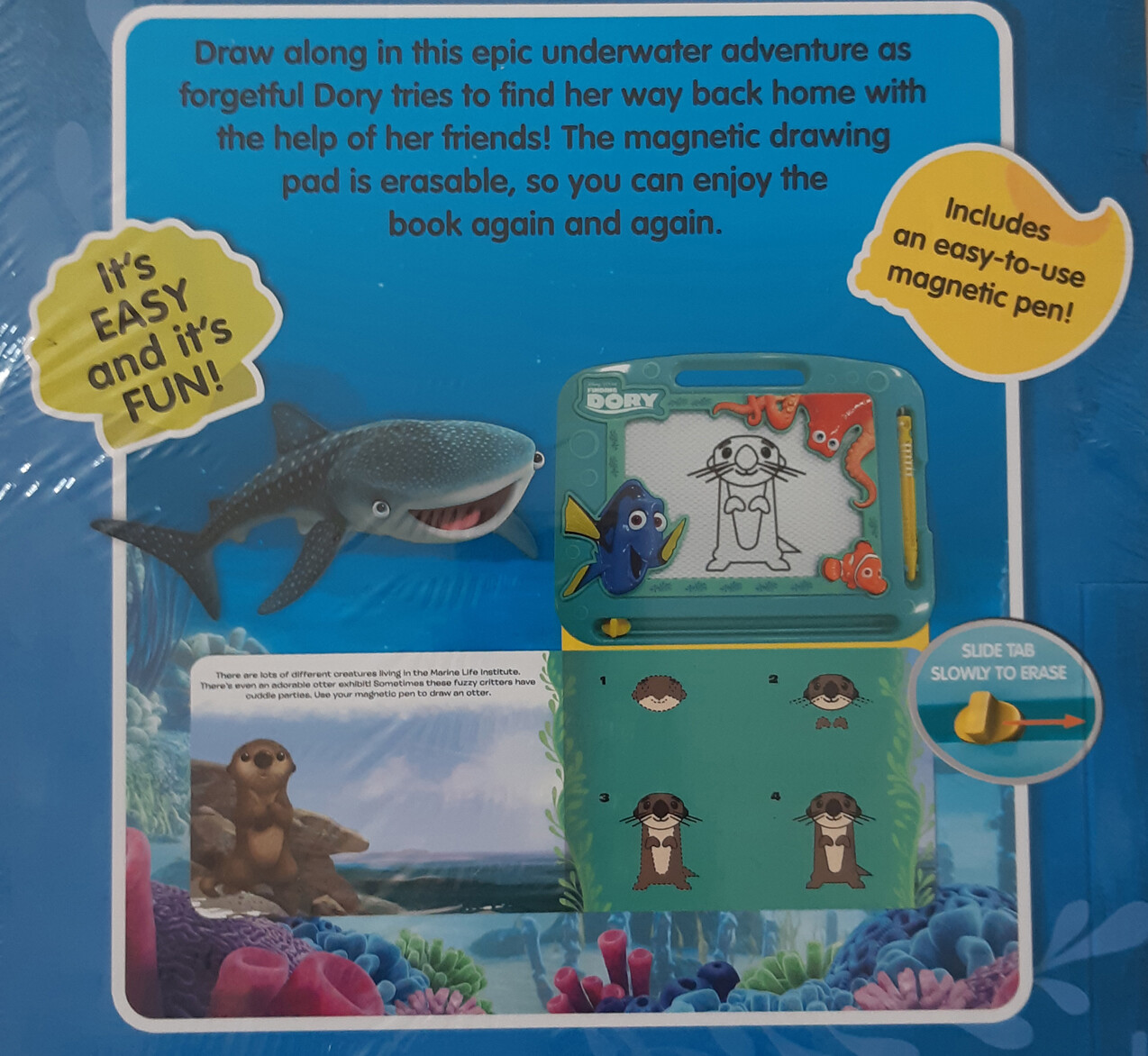 Finding Dory: Disney Pixar Board Book Magnetic Drawing Kit (2016) | eBay