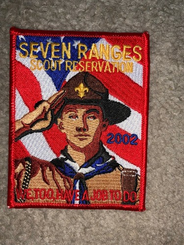 Boy Scout 2002 Camp Seven Ranges 7R Buckeye Council Ohio Home Pipestone Patch | eBay