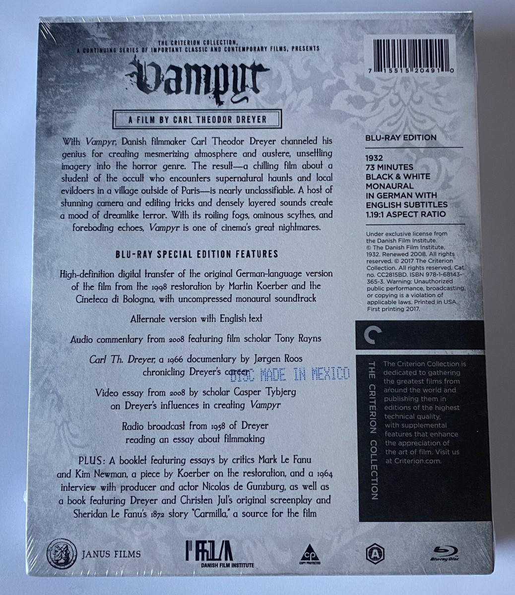 Vampyr Bologna Vampyr (1932) Trailers From Hell