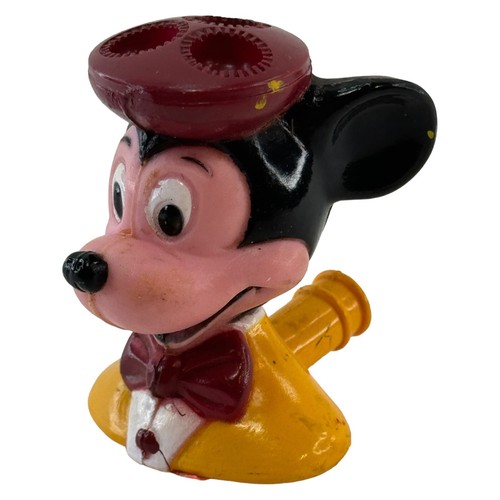 Vintage Mickey Mouse Bubble Blower Pipe Disney Chemtoy Missing ...
