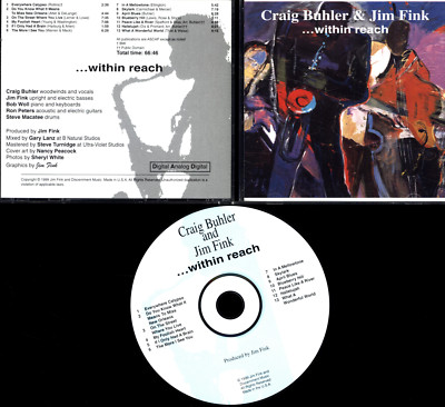 CRAIG BUHLER AND JIM FINK WITHIN REACH CD | eBay
