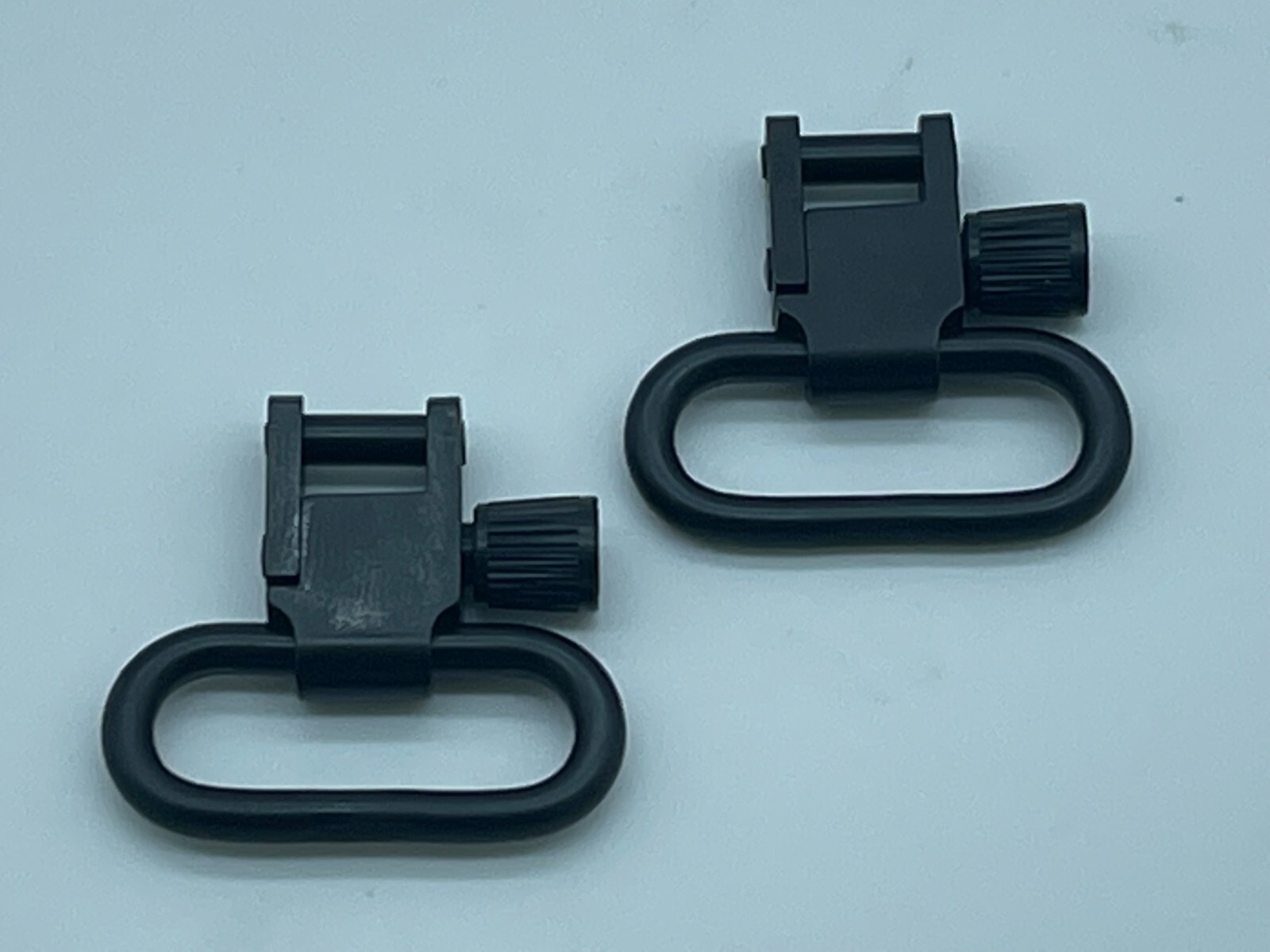 Stainless Steel Rifle Sling Swivels Silver & Black 1" & 1.25" ALL ...