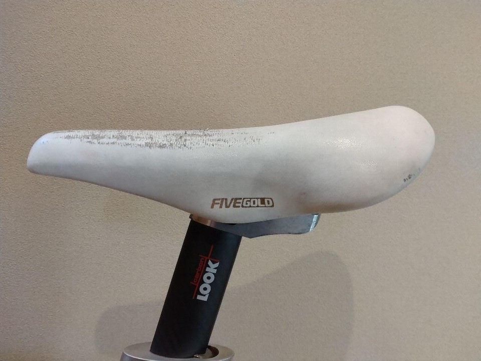 LOOK 496 Carbon Track Bike Frame Size S Aero Fixed Gear Racing Frame F ...