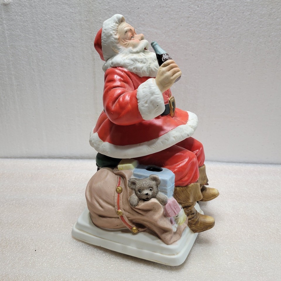 1993 Melody in Motion Limited Edition Coca-Cola Santa Claus ( Read ) | eBay