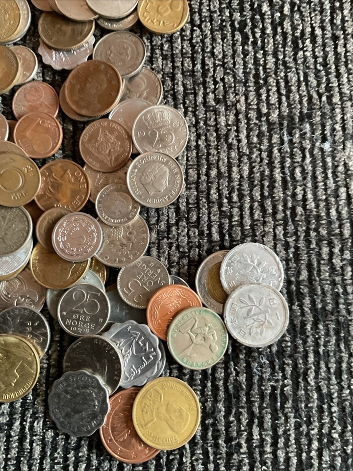Collectible Junk Drawer Coin Lot WORLD COINS SMALL COIN (100) | eBay
