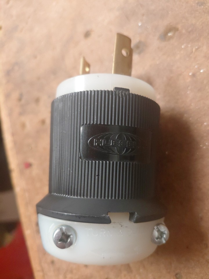 Hubbell Hbl2621 30A.250v Male Cord Cap | eBay