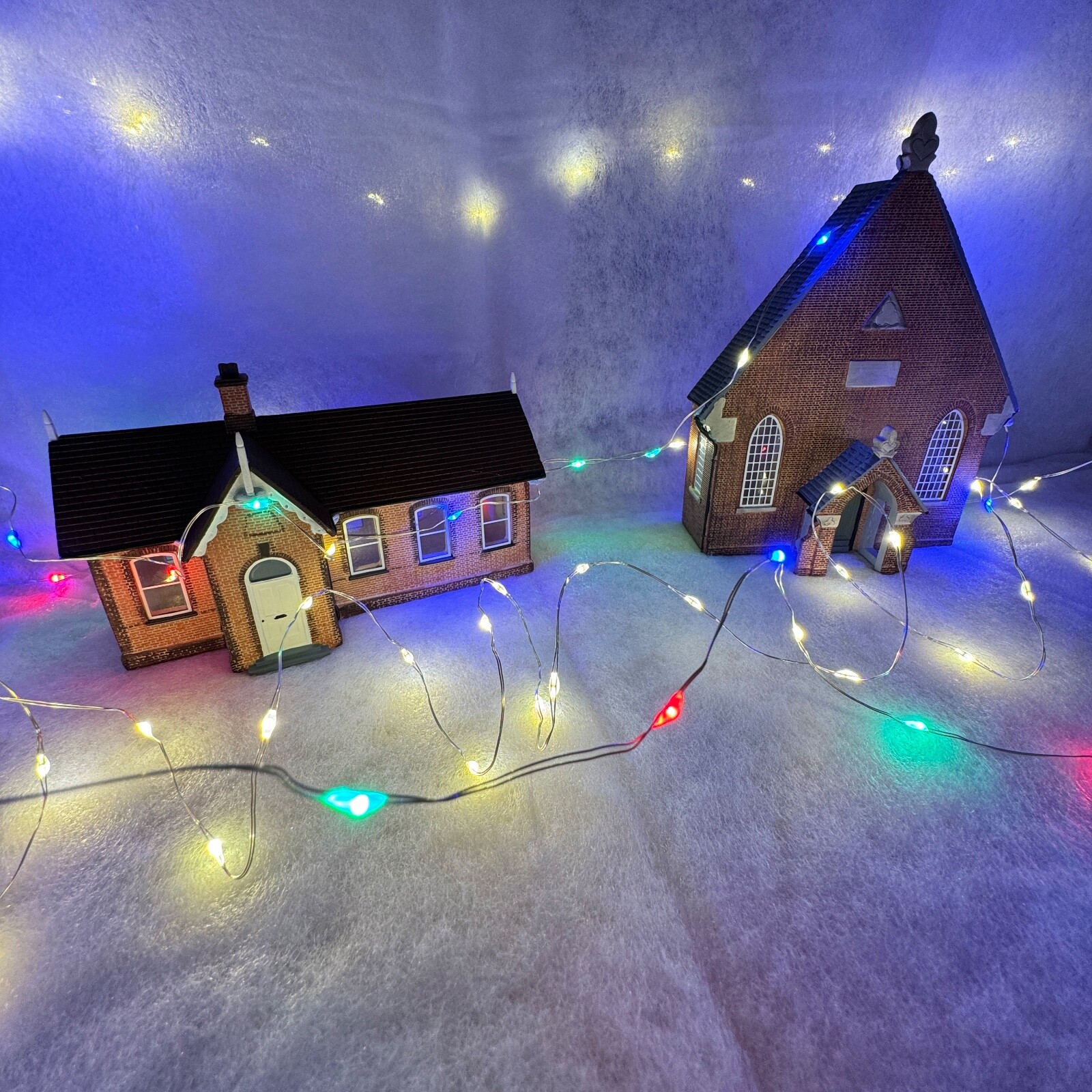 *NEW* High Density Miniature LED Christmas Fairy Lights for Model ...