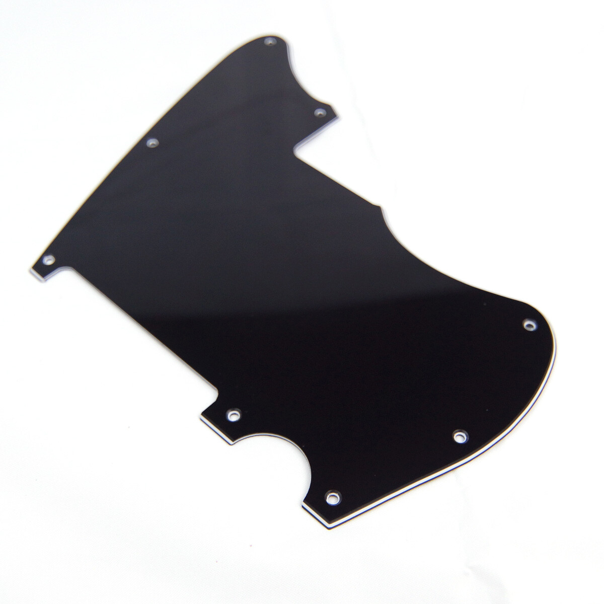 Jazzcaster / telemaster Hybrid Style Guitar Pickguard, no pickup, 3 ply ...