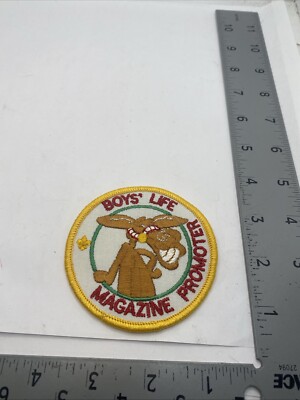 Boys’ Life Magazine Promoter Patch BSA Boy Scouts Pedro 48F-1158K | eBay
