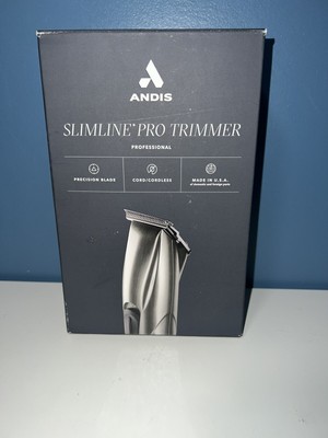 Andis Slimline Pro 32810 Beard Trimmer - Chrome Silver Open Box | eBay
