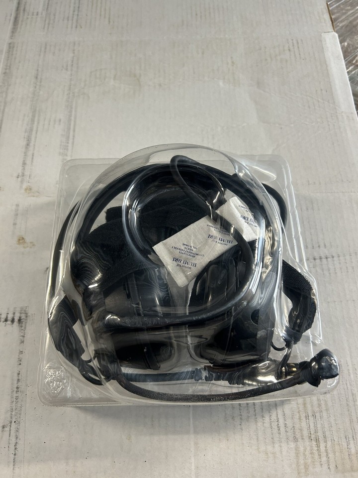 New Military Headset Microphone H-387/VRC NSN 5965-01-551-7393 Old ...