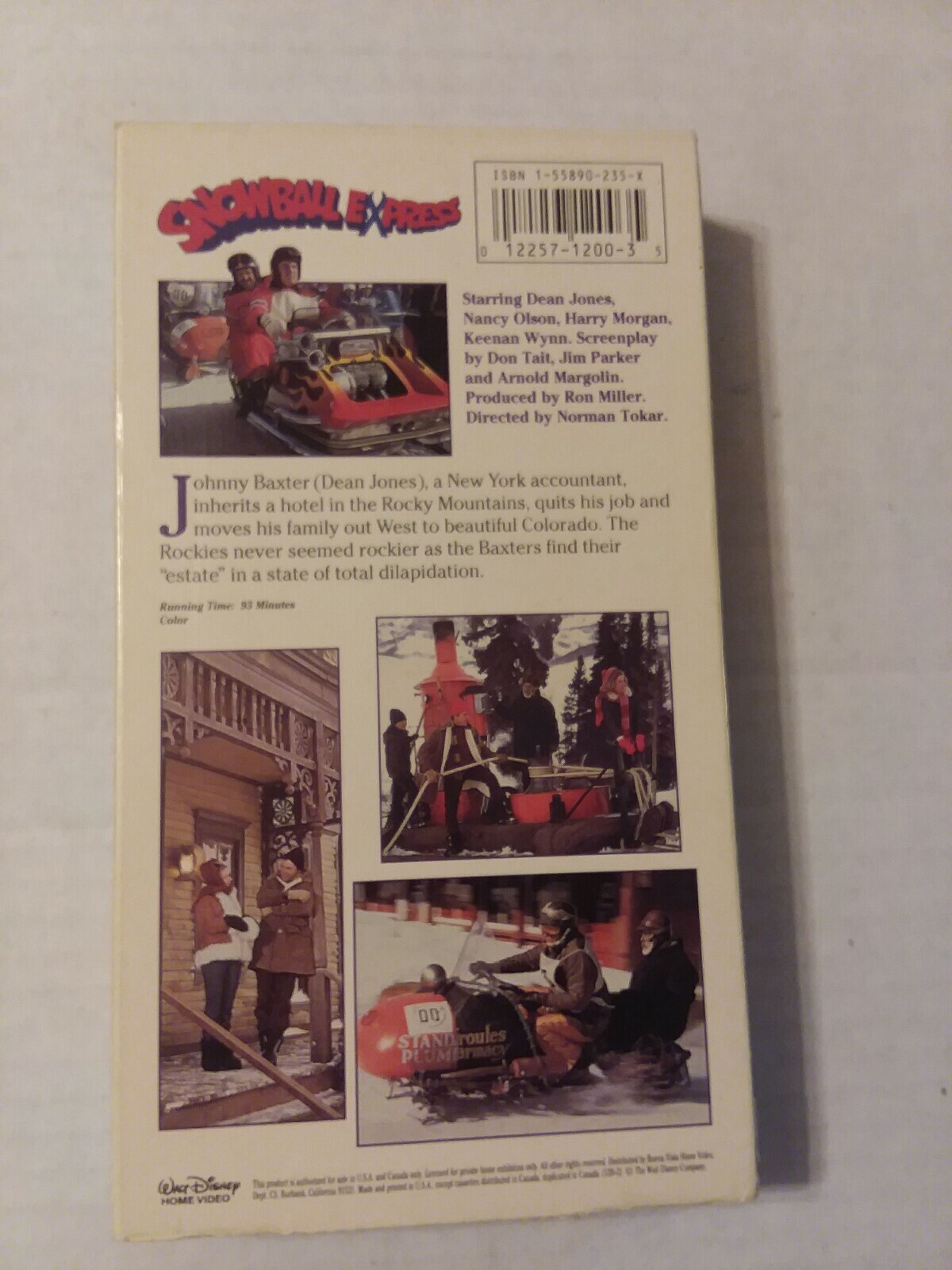 Disney's Snowball Express Vhs,Rare classic | eBay