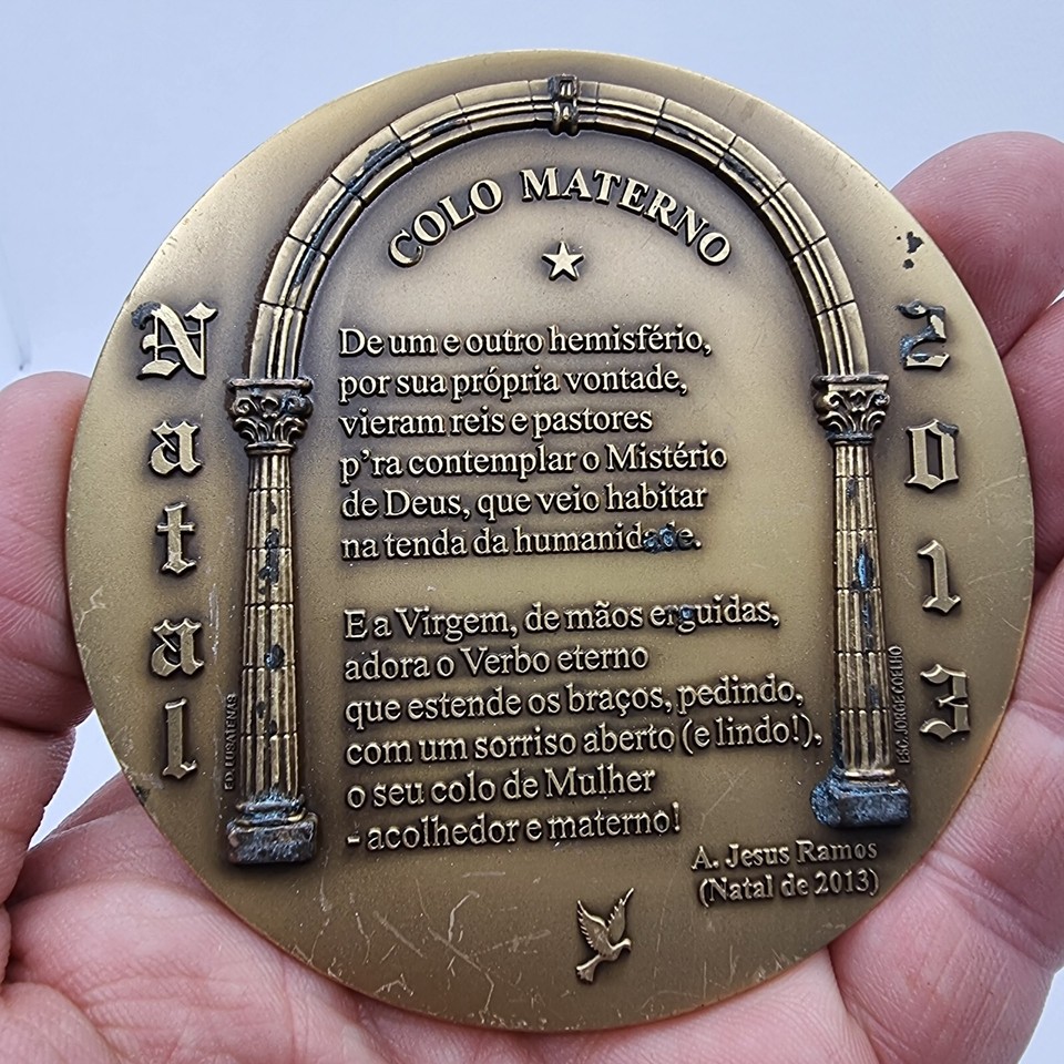 Bronze Medal / Nativity / Holy Family / Christmas 2013 | eBay