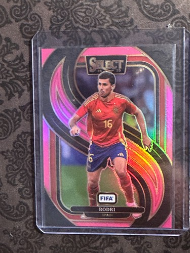 2024-25 SELECT FIFA RODRI MEZZANINE LEVEL PINK PRIZM CARD SSP/59 | eBay