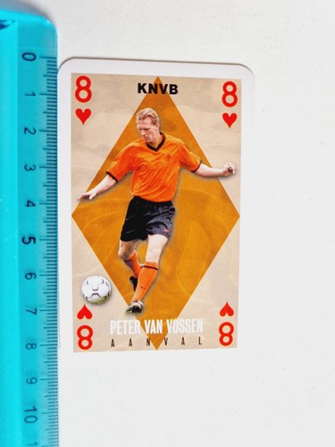 Peter Van Vossen Knvb Card Rare Cards from Game Holland Original New | eBay