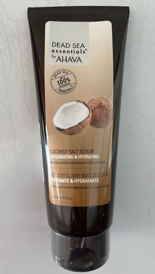 Dead Sea Essentials by AHAVA Coconut Salt Scrub Invigorating Hydrating ...