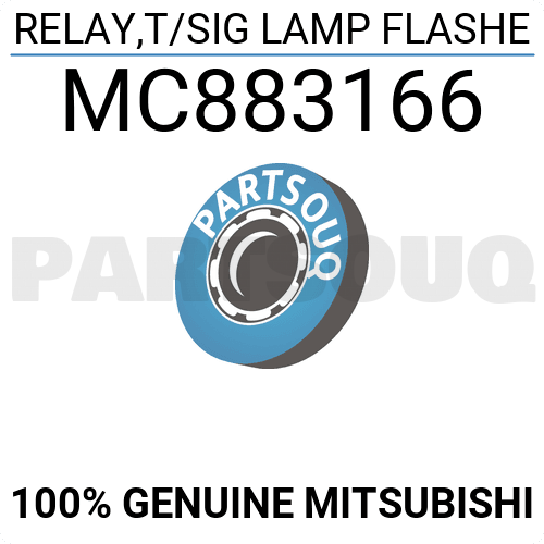 MC883166 Genuine Mitsubishi RELAY T/SIG LAMP FLASHE OEM for sale online ...