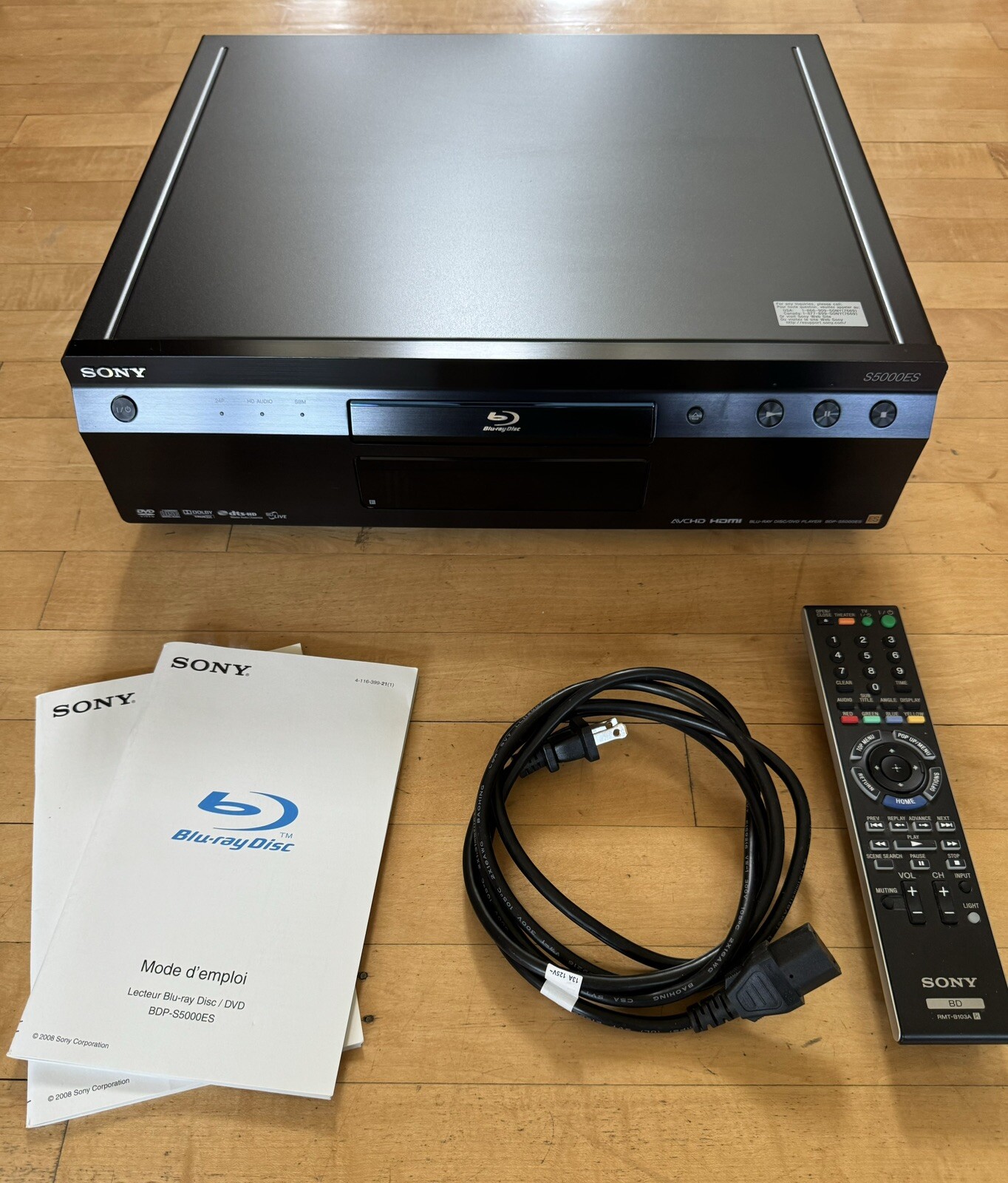 Sony BDP-S5000ES Blu-ray Player- Flagship! 27242745513 | eBay