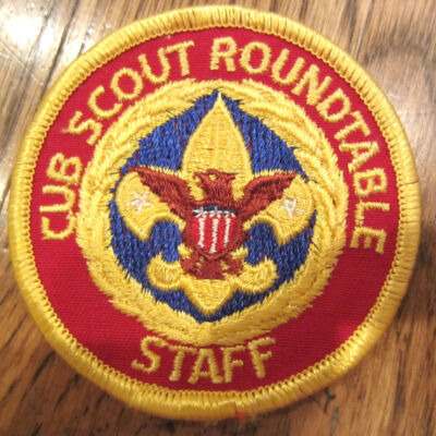 Cub Scout Roundtable Staff Uniform Scout Patch Bsa | eBay