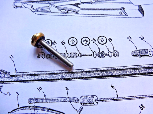 Sheridan Model C/ Benjamin 392 & 397 Exhaust Valve | eBay