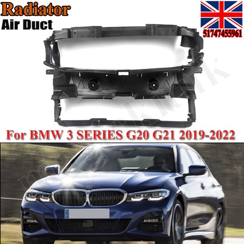 FOR BMW 3 SERIES G20 FRONT RADIATOR AIR DUCT SLAM PANEL FRAME TRIM ...