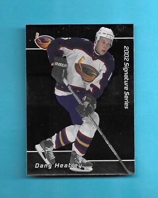 2001-02 BAP Signature Series ROOKIE RC # 226 DANY HEATLEY ATLANTA ...