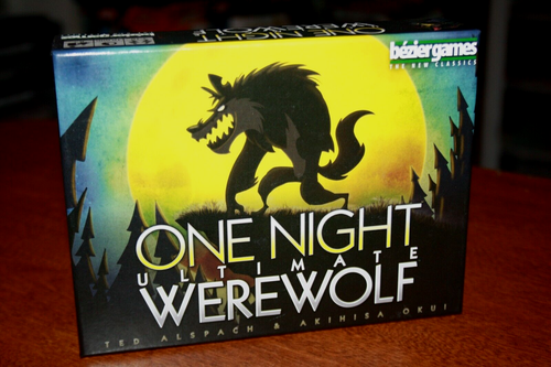 One Night Ultimate Werewolf - Mafia Traitors Type Game - Bezier Games ...