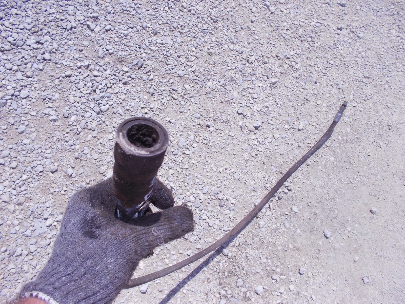 Allis Chalmers WD WD45 Tractor rear hydraulic line && quick connect end ...