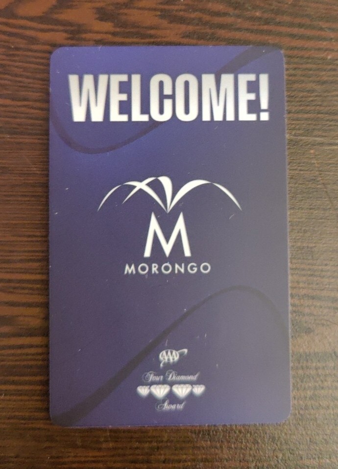 MORONGO Casino Hotel room key card, Southern California, Cielo featured ...