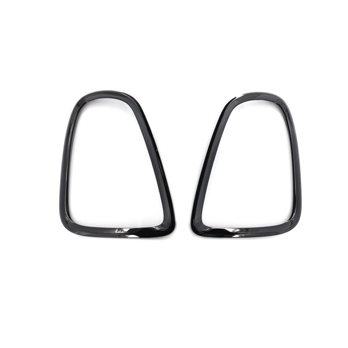 Gloss Black Pair Tail Light Cover Trim For Mini Cooper R56 R57 R58 R59 ...
