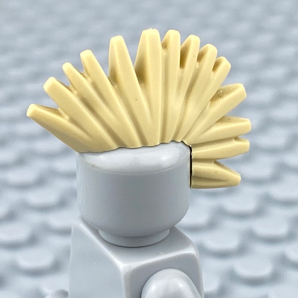 LEGO Minifigure Hair Pieces – Short, Long, Curly, Spiky, and More ...