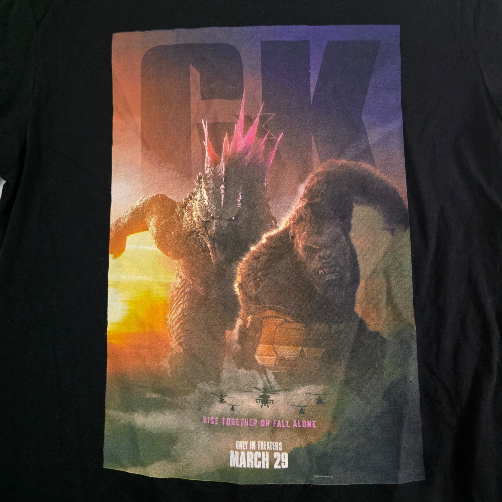 Adult Godzilla x Kong: The New Empire Black Promotion… - Gem