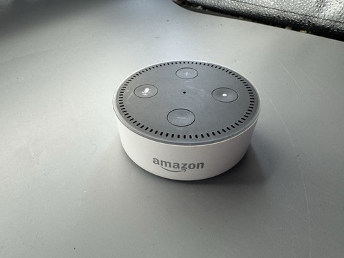 Amazon Echo Dot 2nd Gen RS03QR White Speaker No Power Cable | eBay