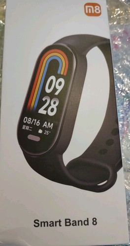 M8 Smart Band 8 Watch NEW IN BOX /Black Band $3.00 Shipping! | eBay