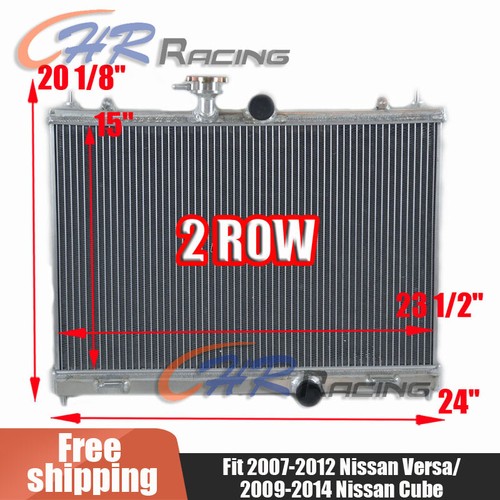 Aluminum Radiator fits for 2007 2008 2009 2010 2011 Nissan Versa 1.8L ...