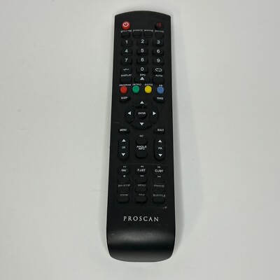 Proscan 2D Pro TV Remote Control, Black - OEM Original Tested | eBay